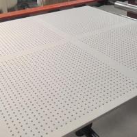 China High Speed PVC Gypsum Board Perforated Ceiling Tiles Punching Machine for sale