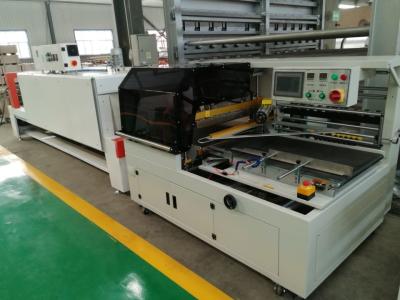 China 1200*600mm Fully Automated Gypsum Ceiling Tiles Making Machine With Water Glue For PVC Film for sale