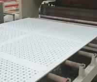 China Precision Sheet Perforation Machine with 160 KG Punching Pressure for Multi-Material Boards and Customizable Hole Types for sale