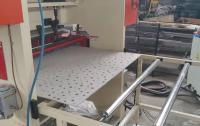 China Precision Sheet Perforation Machine with 160 KG Punching Pressure for Multi-Material Boards and Customizable Hole Types for sale