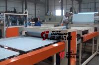 China PVC Film, Fiber Glass Mat, Aluminium Foil Laminating Machine for Gypsum Plaster Board Sheet for sale