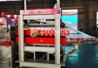 China Automatic Mineral Wool Board Production Line with PLC Control System and Overseas Engineer Support for High Efficiency for sale