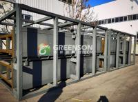 China Rock Wool Production Line with 1200-2400mm Length and Class A1 Fire Resistance Including Overseas Engineer Support for sale