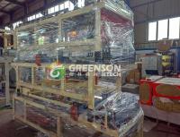 China Automatic 60x60cm PVC Coated Gypsum Ceiling Tile Making Machine with 1300mm Effective Laminating and 2-6 Million Sq.m/year Capacity for sale