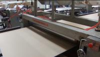 China PVC Ceiling Tiles Gypsum Board Laminating Machine With Waterproof / Dust Proof for sale