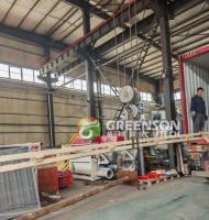 China Cost-effective 2x2 Drop Ceiling Tile Gypsum Ceiling Tile Making Machine with 15m/min Adjustable Speed for sale