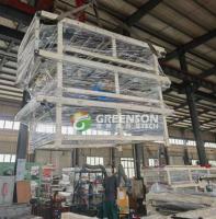 China PLC Control Automatic PVC Film Slitting Machine with 1300mm Max Laminating Width and 15m/min Speed for Gypsum Board for sale