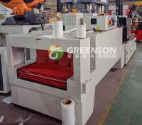 China High Speed Fully Automatic PVC Film Laminating Machine with PLC System for Gypsum Board Laminating Line 1300mm Effective Laminating and 3-15m/min Adjustable Speed for sale