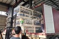 China Fully Automatic Lamination Machine for PVC Gypsum Ceiling Tiles with 380V Voltage 1300mm Max Laminating Width and 5-30mm Thickness for sale