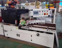 China Fully Automatic Lamination Machine for PVC Gypsum Ceiling Tiles with 380V Voltage 1300mm Max Laminating Width and 5-30mm Thickness for sale