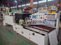China Fully Automatic Lamination Machine for Fireproof Aluminium Foil Back Gypsum Ceiling Tiles with 1300mm Lamination Width for sale
