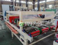 China Fully Automatic Gypsum Board Laminating Machine with 1300mm Laminate Width Adjustable Speed and 1 Year Warranty for sale