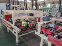 China Automatic Laminating Machine for PVC Plaster Board with 600*600 mm Board Size, PLC Control, and 1 Year Warranty for sale