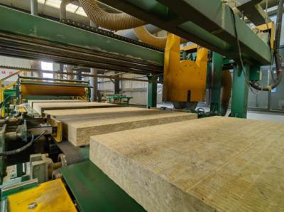 China Rock Wool Production Line with Mixing Forming and Water Cutting Processes for Mineral Wool Board Manufacturing for sale