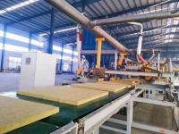 China Automatic Rock Wool Production Line with Adjustable Felt Size 1000mm and 2-40 m/min Line Speeds for sale