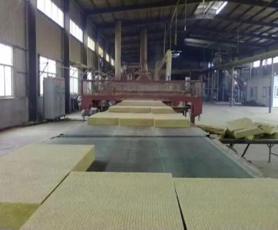 China Mineral Rock Wool Production Line with 380V/50Hz Power Supply 1 Year Warranty and Class A1 Fire Resistance for sale