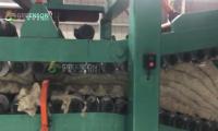 China Low Cost Gas Furnace Rock Wool Production Line with PLC Control and Adjustable Felt Size for Mineral Wool Board Manufacturing for sale