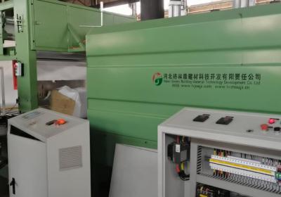 China PLC Controlled Mineral Wool Production Line with High Temperature Curing and Unlimited Board Length for sale