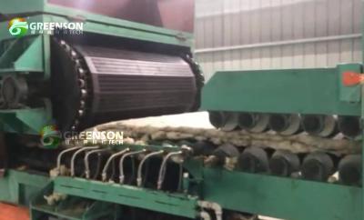 China Rock Wool Production Line with 1200-2400mm Board Width, 80-200kg/m3 Density and Overseas Engineer Support for sale