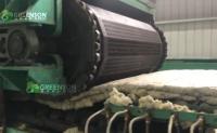 China 2.4m Automatic Basalt Fiber Production Line with 60000 TPA Capacity and PLC Control System for Mineral Wool Board Manufacturing for sale