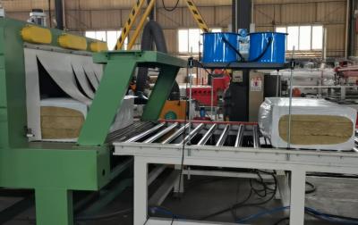 China Low Cost Gas Furnace Rock Wool Production Line with PLC Control and Adjustable Felt Size for Mineral Wool Board Manufacturing for sale