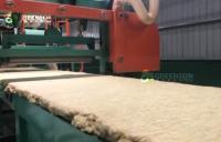 China Rock Wool Production Line with 1200-2400mm Board Width, 80-200kg/m3 Density and Overseas Engineer Support for sale