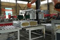 China PLC Controlled Basalt Fiber Production Line with 1.2 Meters Width and Unlimited Board Length for Rock Wool Manufacturing for sale