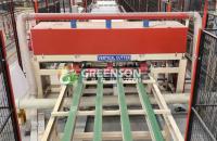 China PVC Laminated Fiber Cement Board Making Machine with 1300mm Effective Laminating, PLC System, and 2-6 Million Sq.m/Year Production Capacity for sale