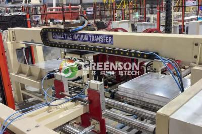 China Automatic Gypsum Board Lamination Machine with 15m/min Laminating Speed and 1300mm Effective Width for PVC Laminated Gypsum Ceiling Tiles for sale
