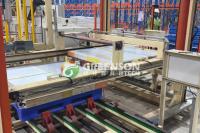 China Full-Automatic Thermoplastic Packing Machine with PLC Control for 600*600 Gypsum Board Lamination for sale