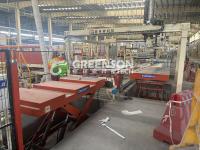 China 55kw PVC Film-Coated Gypsum Board Machine with 1300mm Max Laminating Width for 2-6million sqm/year Production for sale