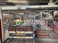 China PLC System Controlled PVC Laminated Gypsum Board Machine with 1300mm Laminating Width and 15m/min Speed for sale