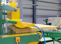 China Industrial Grade High Density Rock Wool Board Production Line with 80-200kg/m3 Raw Material Density PLC Control System and 380V/50Hz Power Supply for sale