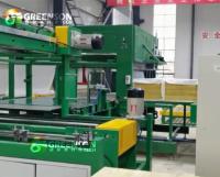 China Exterior Decoration Wall High-density 40-150 Kg/m3 Mineral Rock Wool Panel Production Line with 10000-60000tons Per Year Capacity and 200-300 KW Total Power for sale
