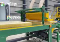 China Water Repellent Rock Wool Production Line with PLC Control and Adjustable Felt Size for sale