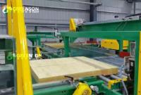 China Automatic High Density Rock Wool Production Line with Adjustable Felt Size for Mineral Wool Board for sale