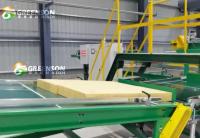 China Automatic High Density Rock Wool Production Line with Adjustable Felt Size for Mineral Wool Board for sale