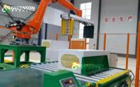 China PLC Controlled High Temperature Curing Rock Wool Production Line with 80-200kg/m3 Raw Material Density for sale