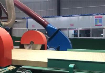China Water Repellent Rock Wool Production Line with PLC Control and Adjustable Felt Size for sale