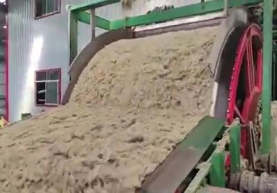 China Automatic PLC-Controlled Stone Wool Production Line with 40,000 Tons/Year Capacity and 1200-2400mm Board Width for sale