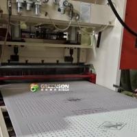 China Plaster Board Punching Machine with 160 KG Punching Pressure for 20mm Max Thickness and Customizable Hole Shapes for sale