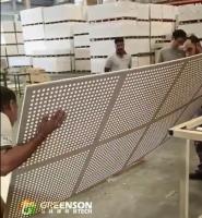 China 200T Pressure High Automatic Perforating Machine for Max. 20mm Thickness Building Boards Hole Drilling Machine for sale