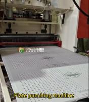 China Plaster Board Punching Machine with 160 KG Punching Pressure for 20mm Max Thickness and Customizable Hole Shapes for sale