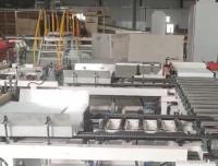 China High Output PVC Film Laminating Machine with 1300mm Effective Laminating and 2-6 Million Sq.m/year Capacity for Gypsum Ceiling Board Production for sale