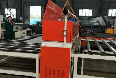 China PLC Control Automatic PVC Film Slitting Machine with 1300mm Max Laminating Width and 15m/min Speed for Gypsum Board for sale
