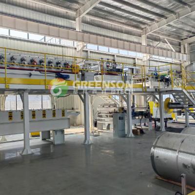 China Fully Automatic Rock Wool Sandwich Panel Production Line Easy To Operate With 380V 50Hz 3phases For Prefab Buildings for sale