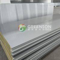 China Fully Automatic Rock Wool Sandwich Panel Production Line Easy To Operate With 380V 50Hz 3phases For Prefab Buildings for sale
