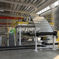 China Fully Automatic Energy Saving Stone Wool Sandwich Panel Production Line Easy To Operate for sale
