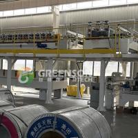 China High Efficiency Full-Automatic Stone Wool Sandwich Panel Making Machine For Easy Operation In Roof And Wall Applications for sale