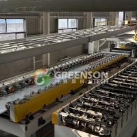 China Fully Automatic Energy Saving Stone Wool Sandwich Panel Production Line Easy To Operate for sale